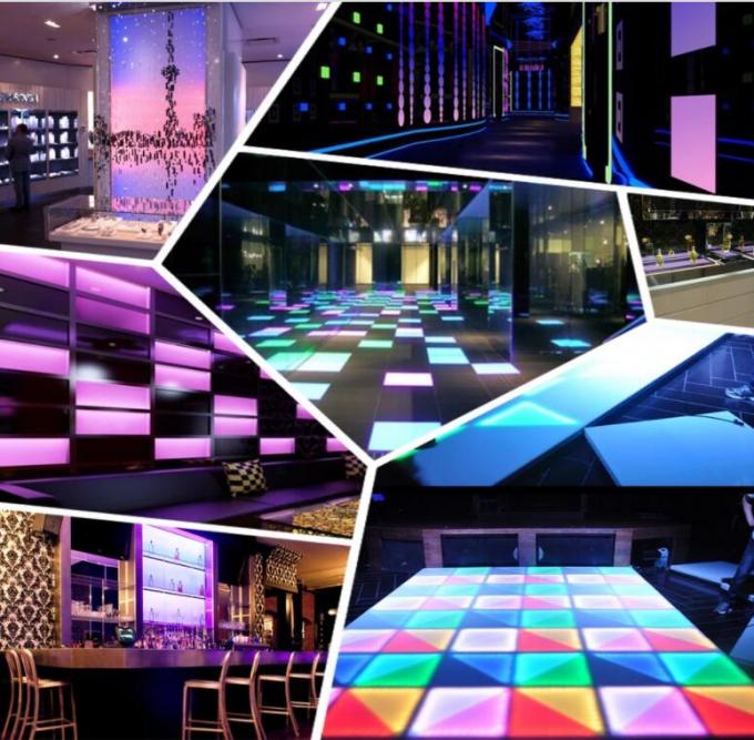 SMD4014 Color Changing LED Panel 40W Remote Control IP20 RGB LED Flat ...