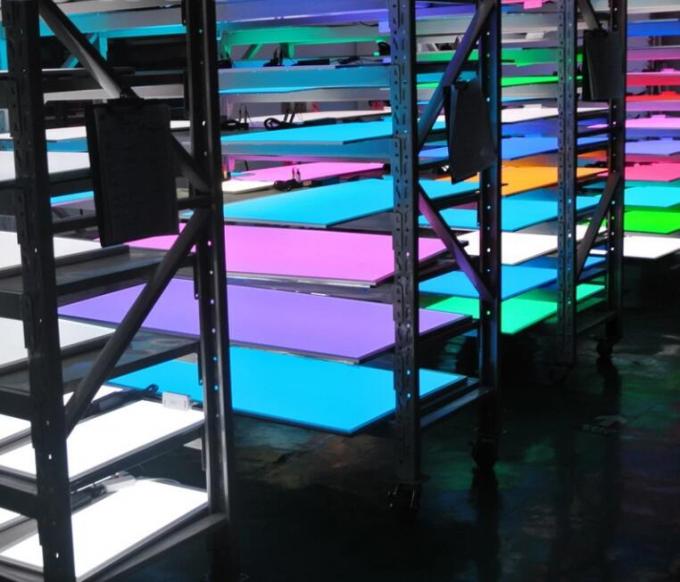 SMD4014 Color Changing LED Panel 40W Remote Control IP20 RGB LED Flat ...